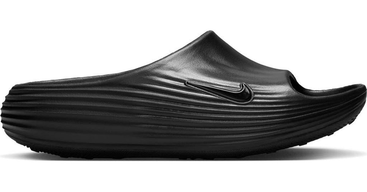 Nike Reactx Rejuven8 Slide in Black | Lyst