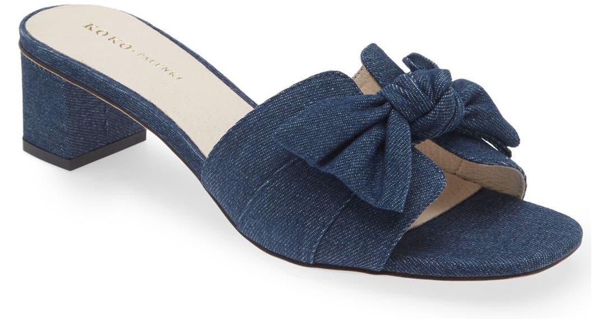 KOKO + PALENKI Sidney 2 Sandal in Blue | Lyst