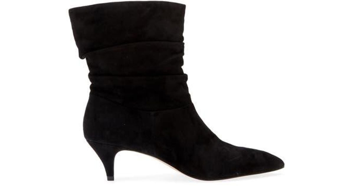 Steve Madden Brinwood Slouchy Bootie in Black | Lyst