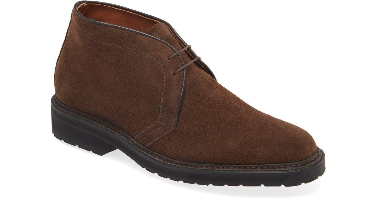 Alden Barrie Chukka Boot in Brown for Men | Lyst