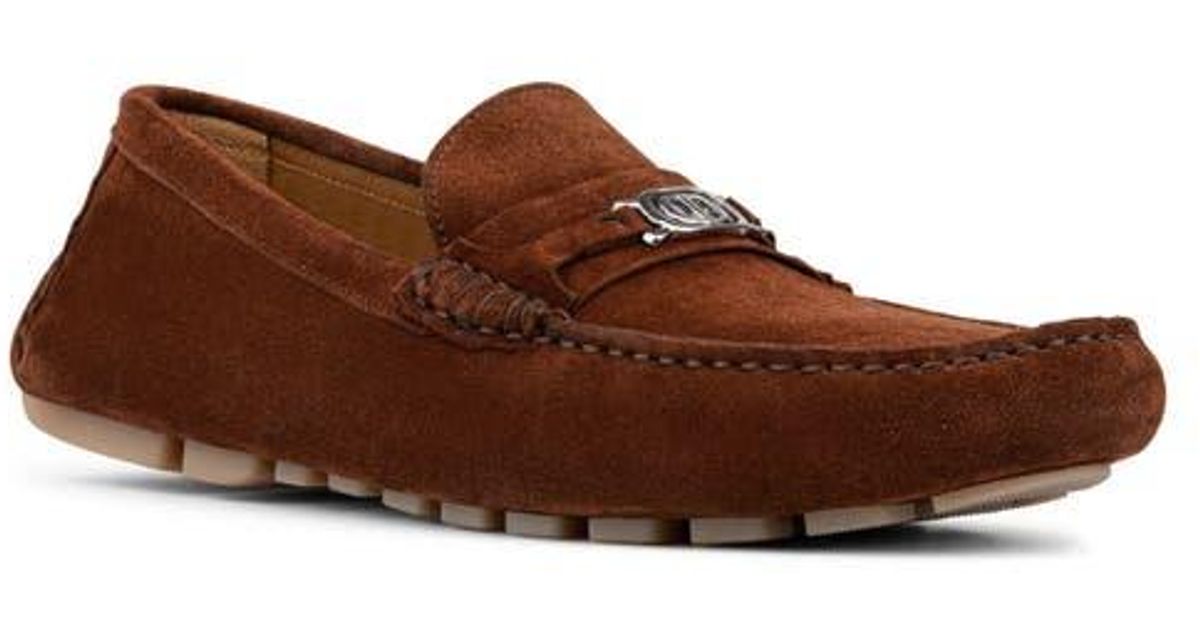 Donald J Pliner Bit Driving Loafer in Brown for Men | Lyst