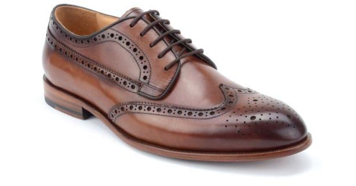 Warfield & Grand Abby Wingtip in Brown for Men | Lyst