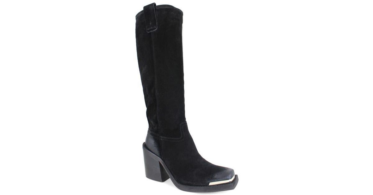Zigi Joshana Knee High Boot in Black | Lyst