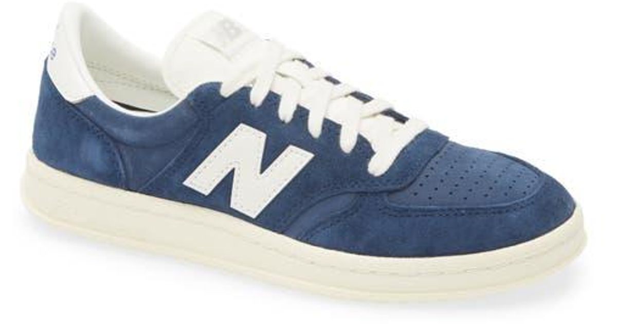 New Balance T500 Tennis Sneaker in Blue for Men | Lyst