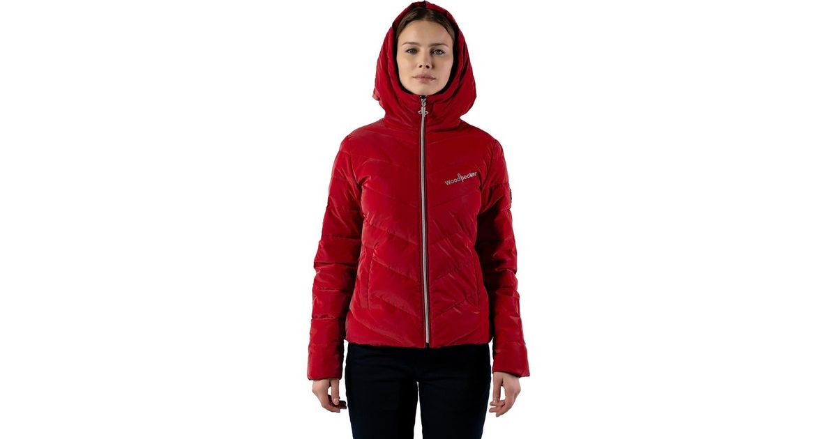 Woodpecker Robin Medium Weight Coat in Red | Lyst