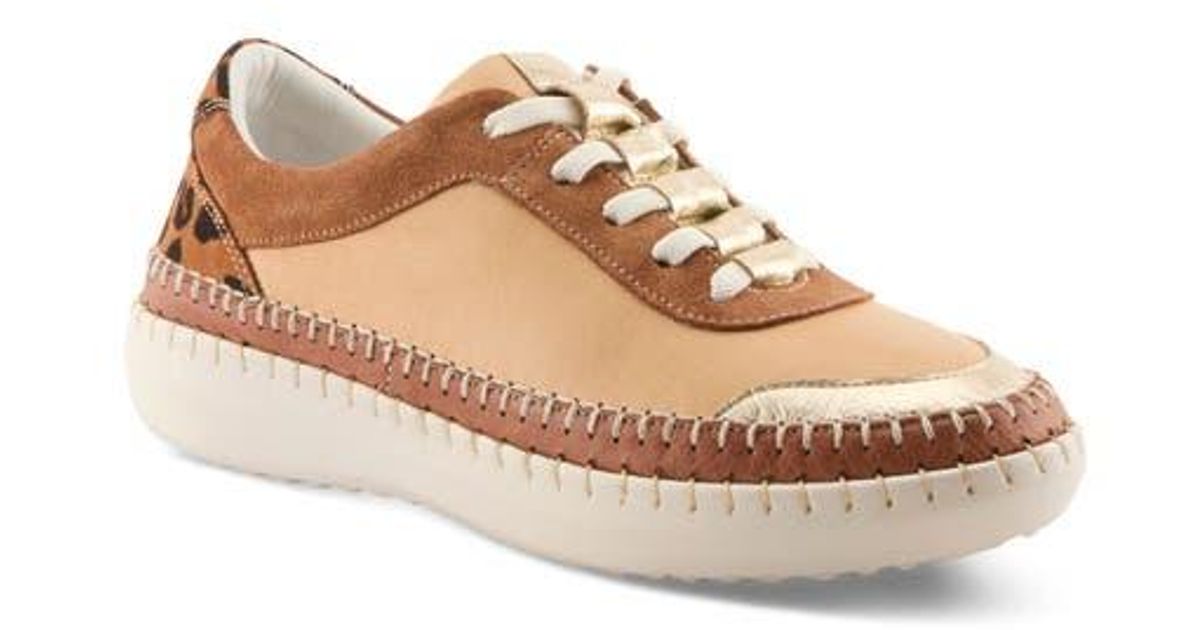 Spring Step Soku Platform Sneaker in Natural | Lyst
