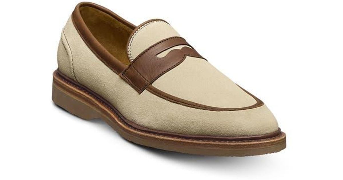 Allen Edmonds Randolph Verse Penny Loafer in Brown for Men | Lyst