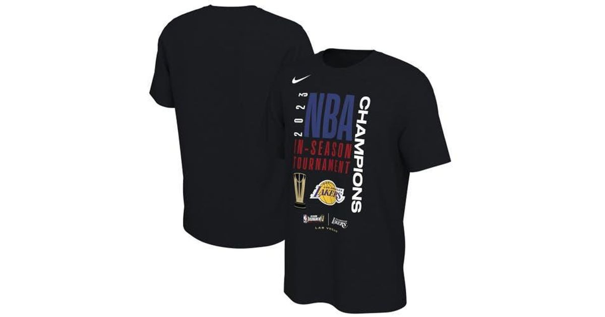 Nike Los Angeles Lakers 2023 Nba In-Season Tournament Champions Locker ...