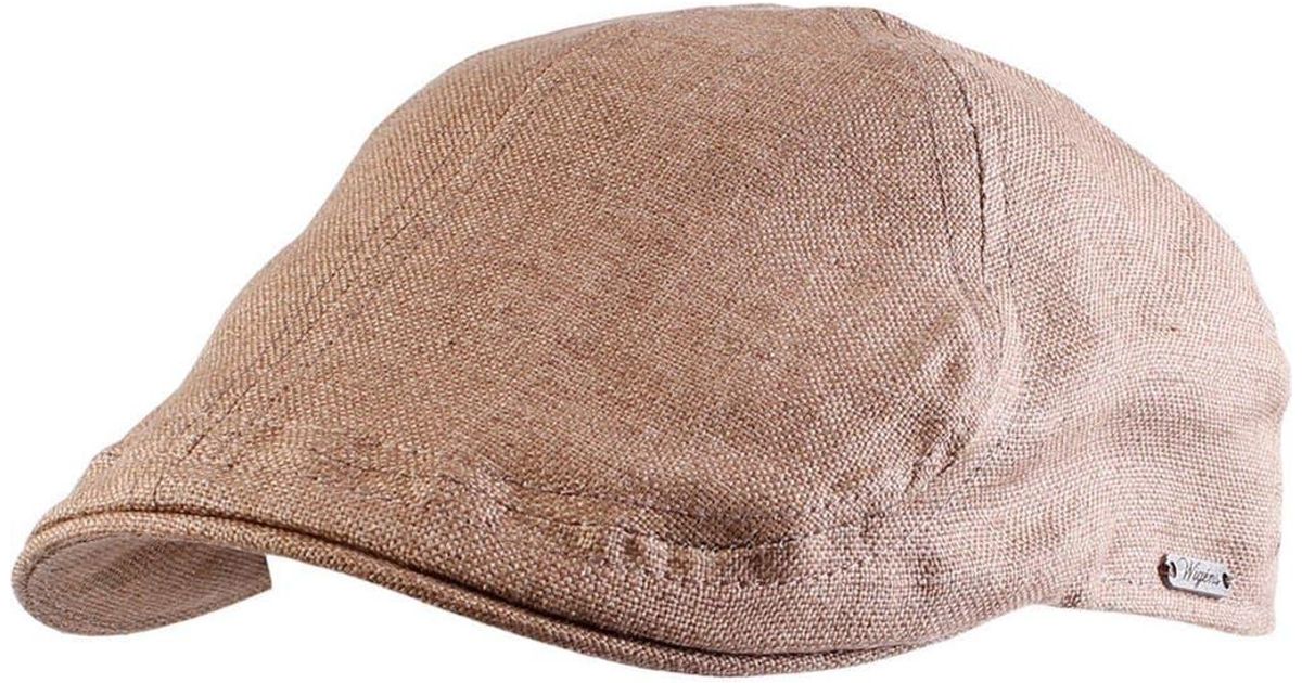 Wigéns Linen Pub Cap With Curved Peak in Brown for Men | Lyst