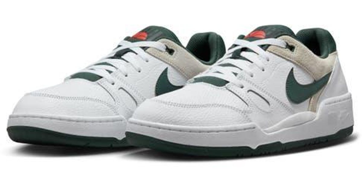 Nike Full Force Lo Sneaker in White for Men | Lyst