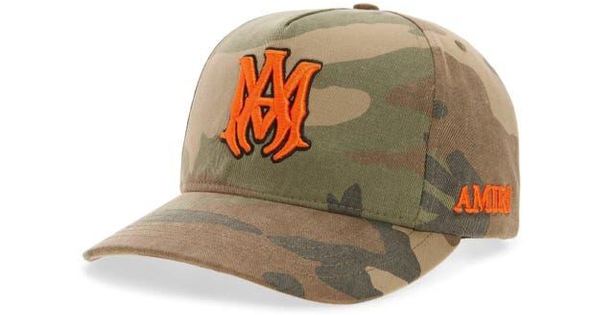 Amiri Ma Outline Snapback Ball Cap for Men | Lyst