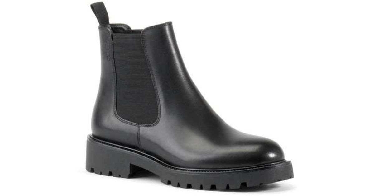 Vagabond Shoemakers Kenova Lug Chelsea Boot in Black | Lyst