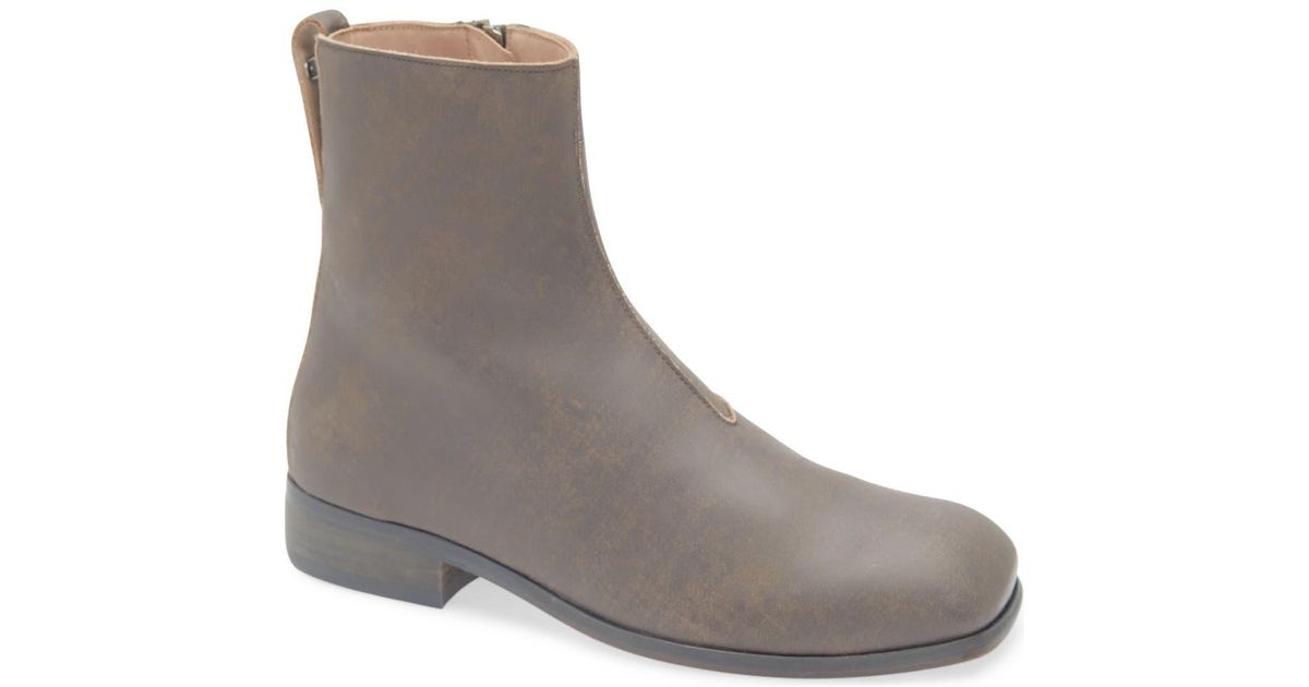 Our Legacy Michaelis Square Toe Boot in Gray for Men | Lyst
