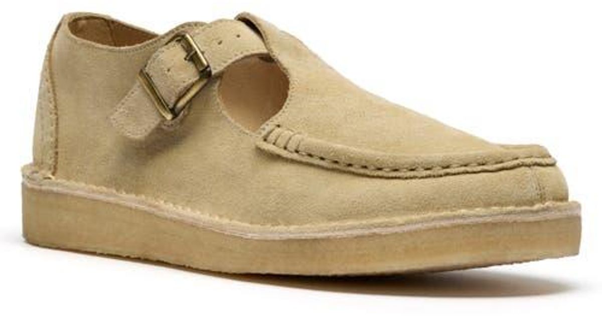 Clarks Nomad T-Bar Shoe in Natural for Men | Lyst