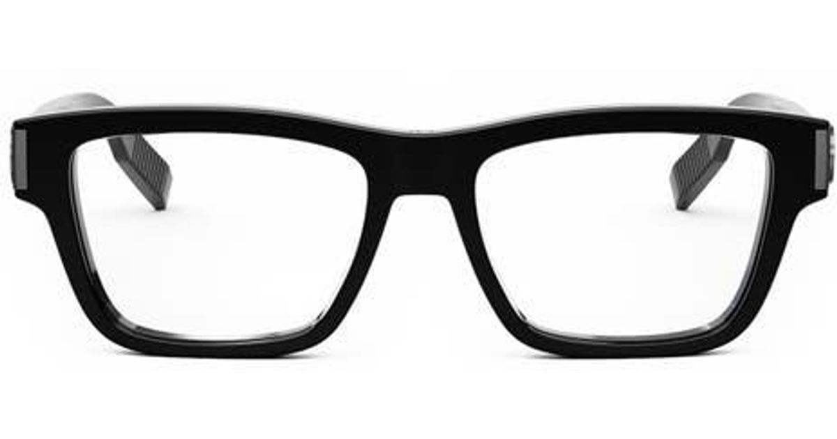 Dior Cd Icon S1I 55Mm Rectangular Optical Glasses in Black for Men | Lyst