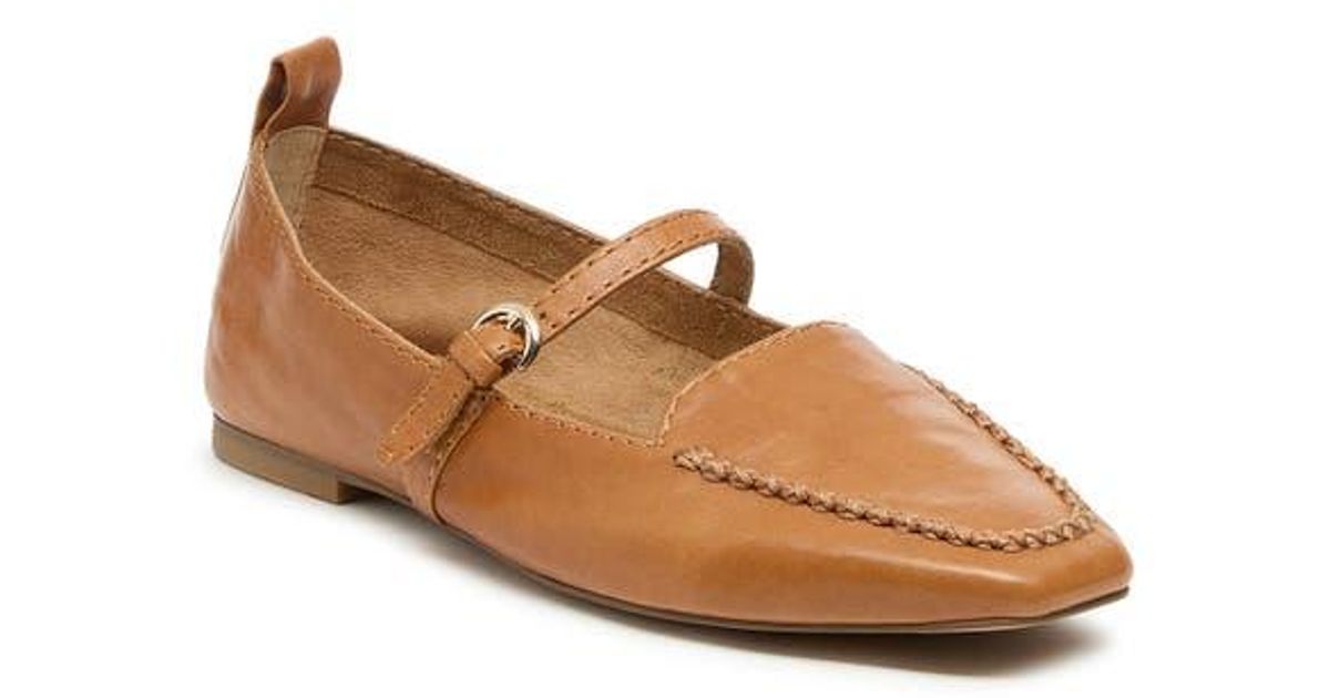 Kelsi Dagger Brooklyn Ferry Mary Jane Loafer in Brown | Lyst