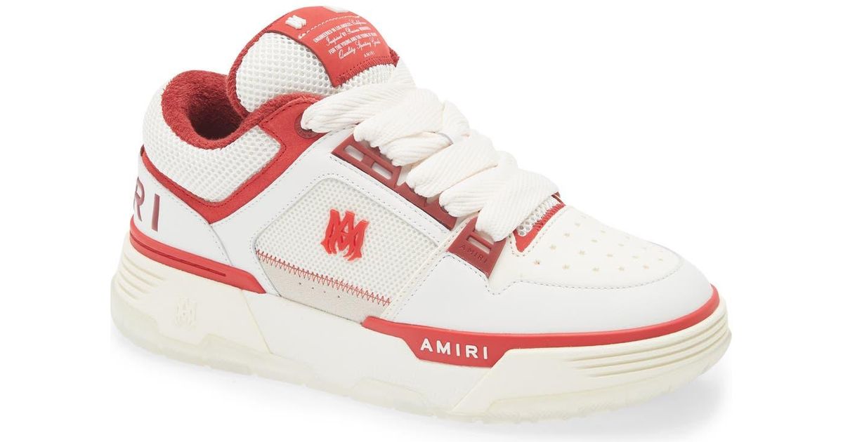 Amiri Ma-1 Platform Sneaker in Pink for Men | Lyst