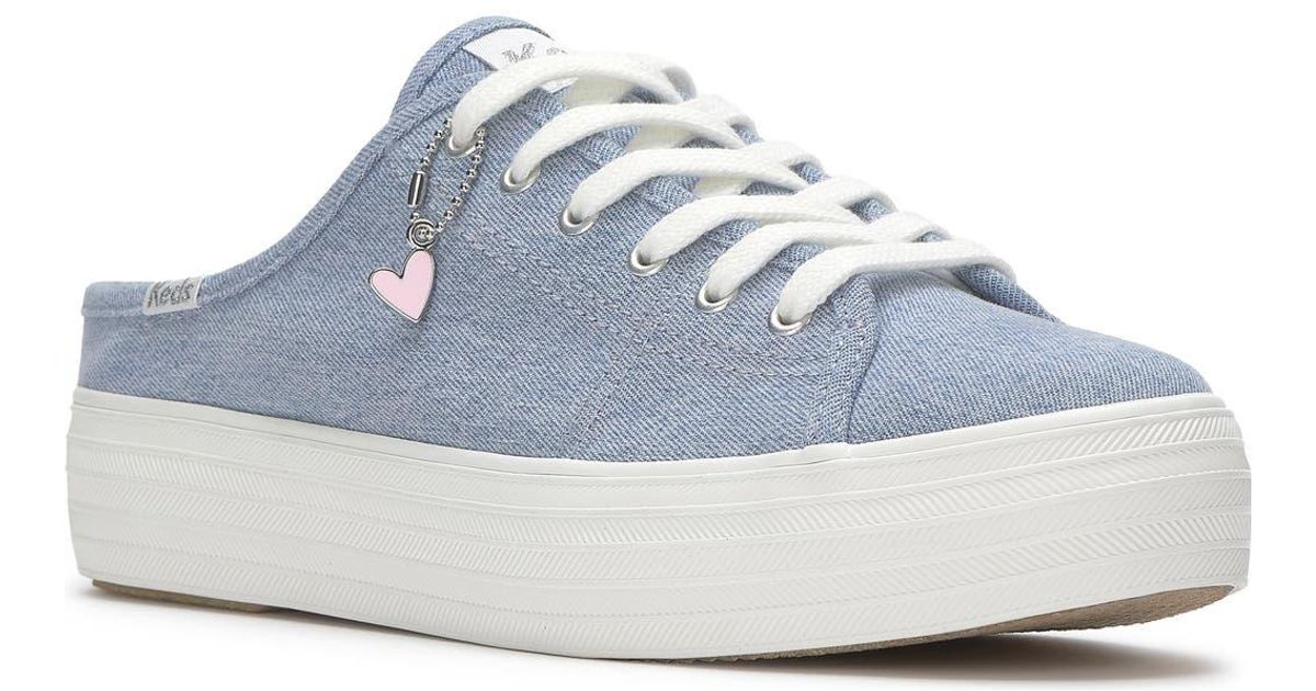 Keds Triple Kick Mule in Blue | Lyst