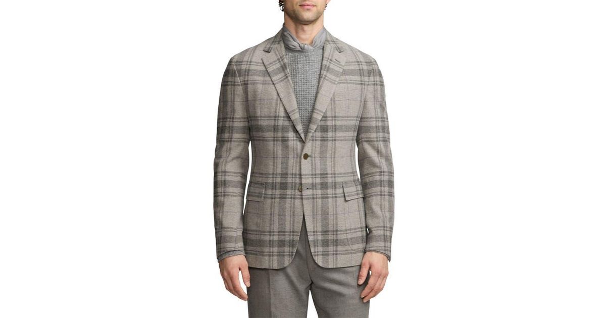 Ralph Lauren Ralph Lauren Label Hadley Plaid Felted Wool Sport Coat in ...