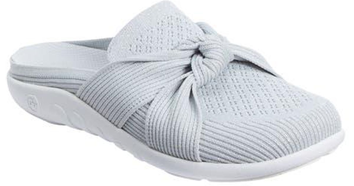 Comfortview The Gwyneth Arch Support Slip On Mule in Gray | Lyst