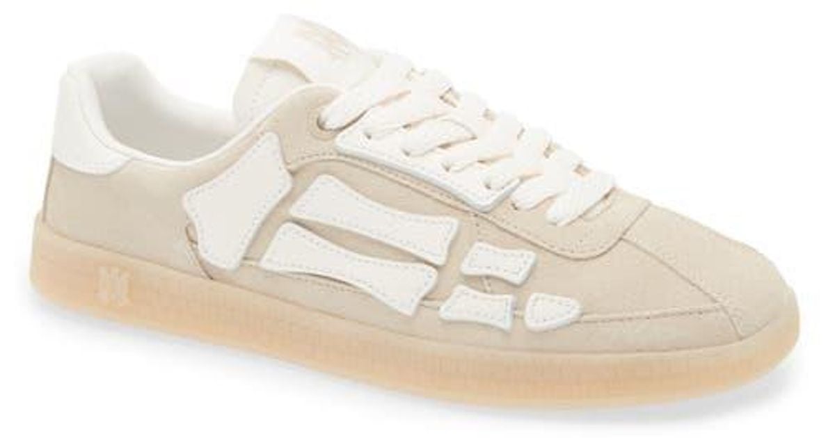 Amiri Pacific Bones Low Top Sneaker in White for Men | Lyst