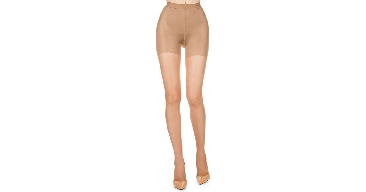 Memoi Bodysmoothers Girdle Top Shaper Pantyhose in Natural | Lyst