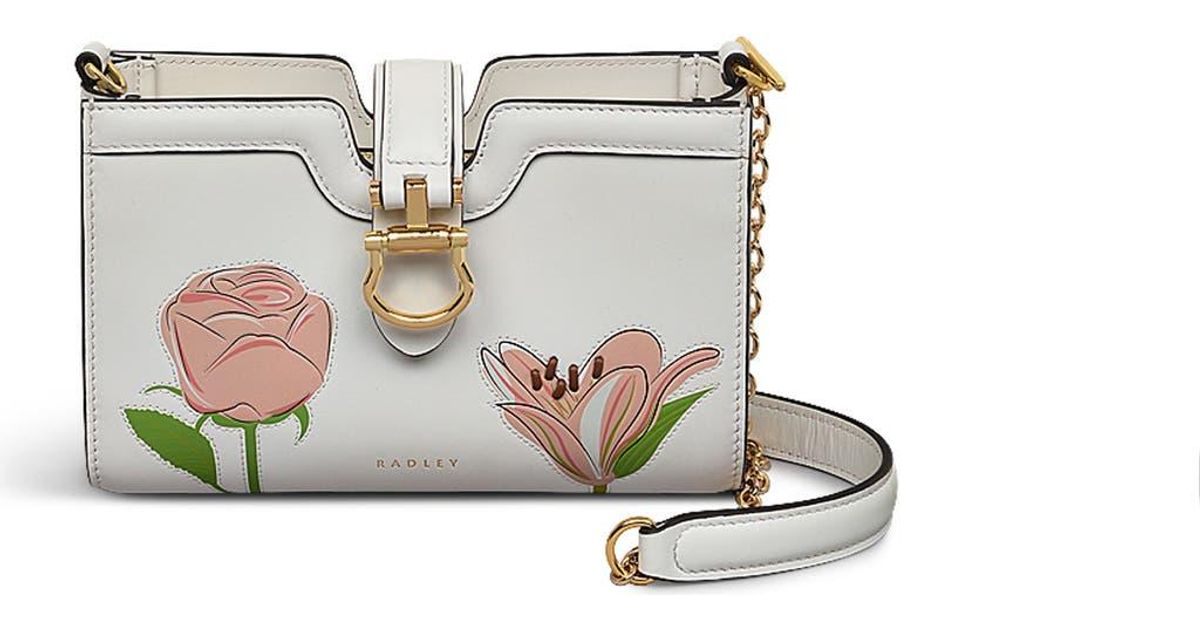 Radley Kentucky Derby Ss25 Phone Crossbody Bag in White | Lyst