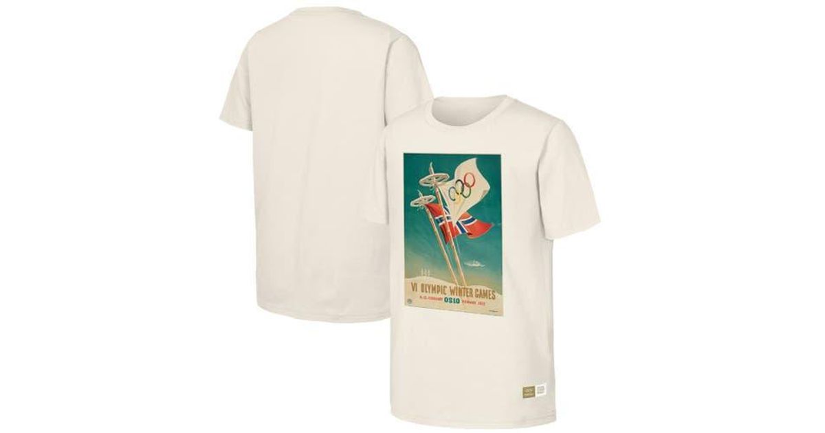 Outerstuff 1952 Oslo Games Olympic Heritage T-Shirt in White for Men | Lyst