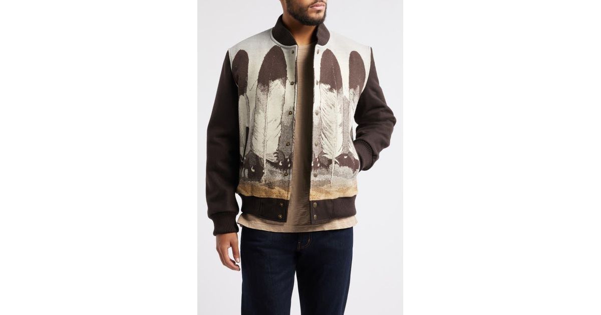 Pendleton Gorge Wool Blend Insulated Bomber Jacket for Men | Lyst