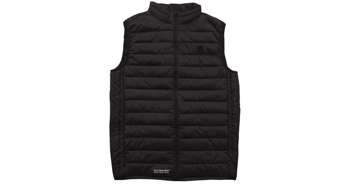 Point Zero Classic Ultralight Vest in Black for Men | Lyst
