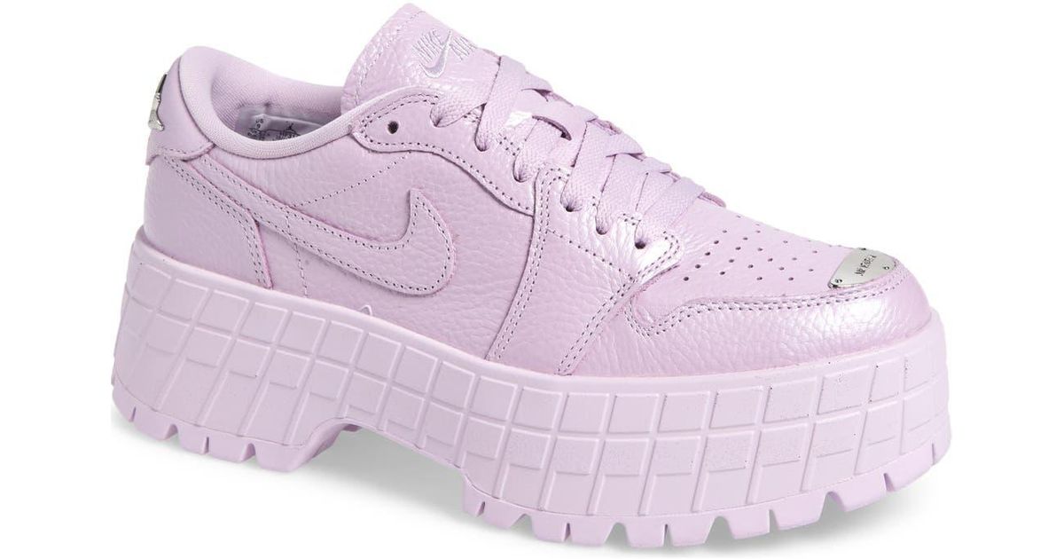 Nike Air 1 Brooklyn Platform Sneaker in Purple | Lyst