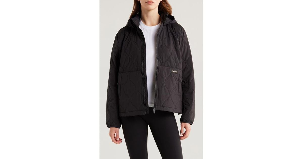 Halfdays Bessie Packable Puffer Jacket in Black | Lyst