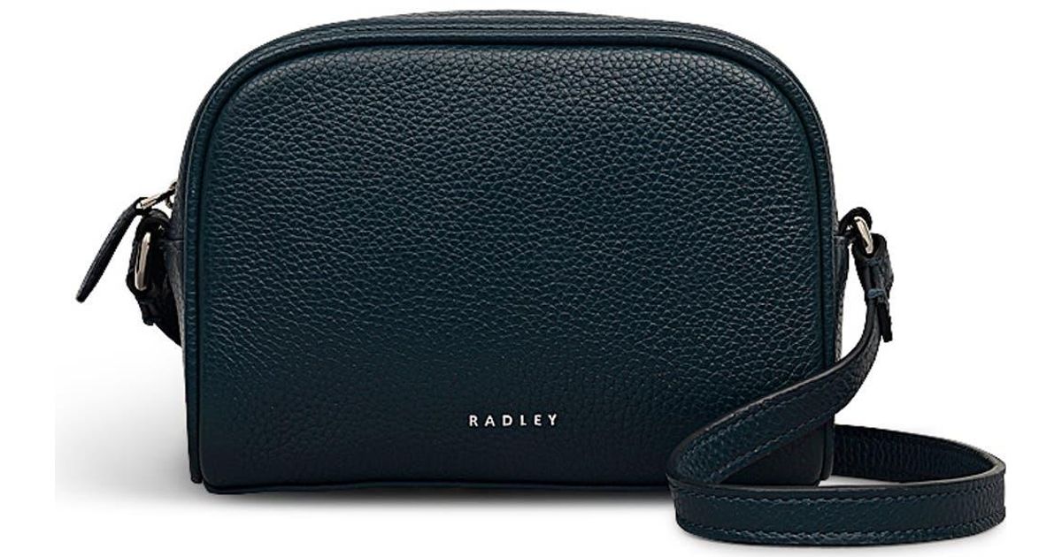 Radley The Daily Mini Zip Around Crossbody Bag in Blue | Lyst