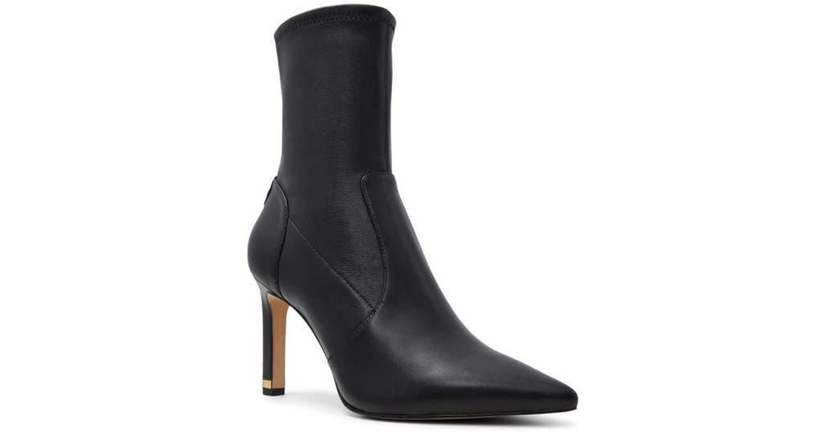 Ted Baker Piper Pointed Toe Bootie in Black | Lyst