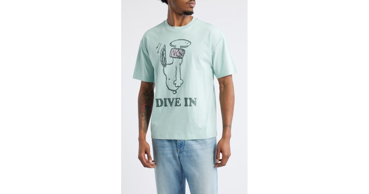 THE VINYL ICONS Peanuts Snoopy Dive in Blue for Men | Lyst