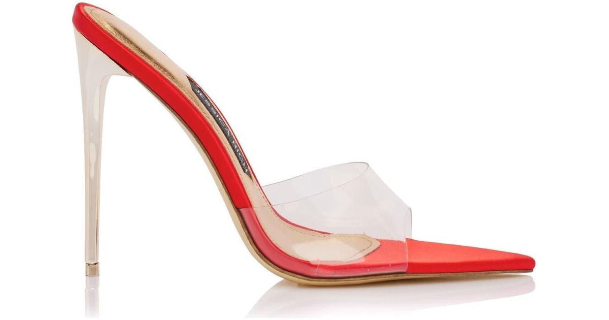 Jessica Rich Racy Mule in Red | Lyst