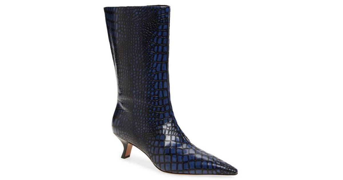 Rag & Bone Mott Pointed Toe Boot in Blue | Lyst