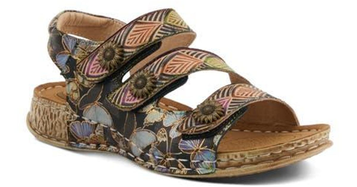 Spring Step Versa Slingback Wedge Sandal | Lyst