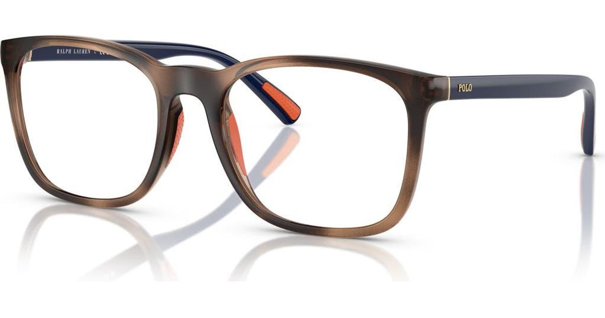 Polo Ralph Lauren 54Mm Rectangle Optical Glasses for Men | Lyst