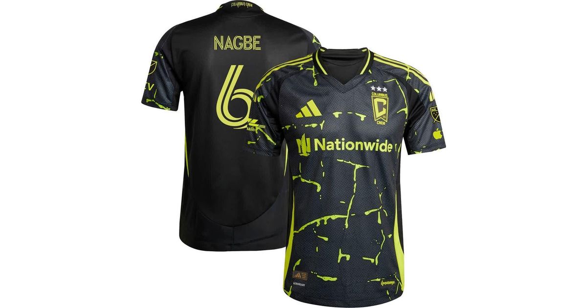 adidas Darlington Nagbe Columbus Crew 2025 The Goosebumps Kit Authentic ...