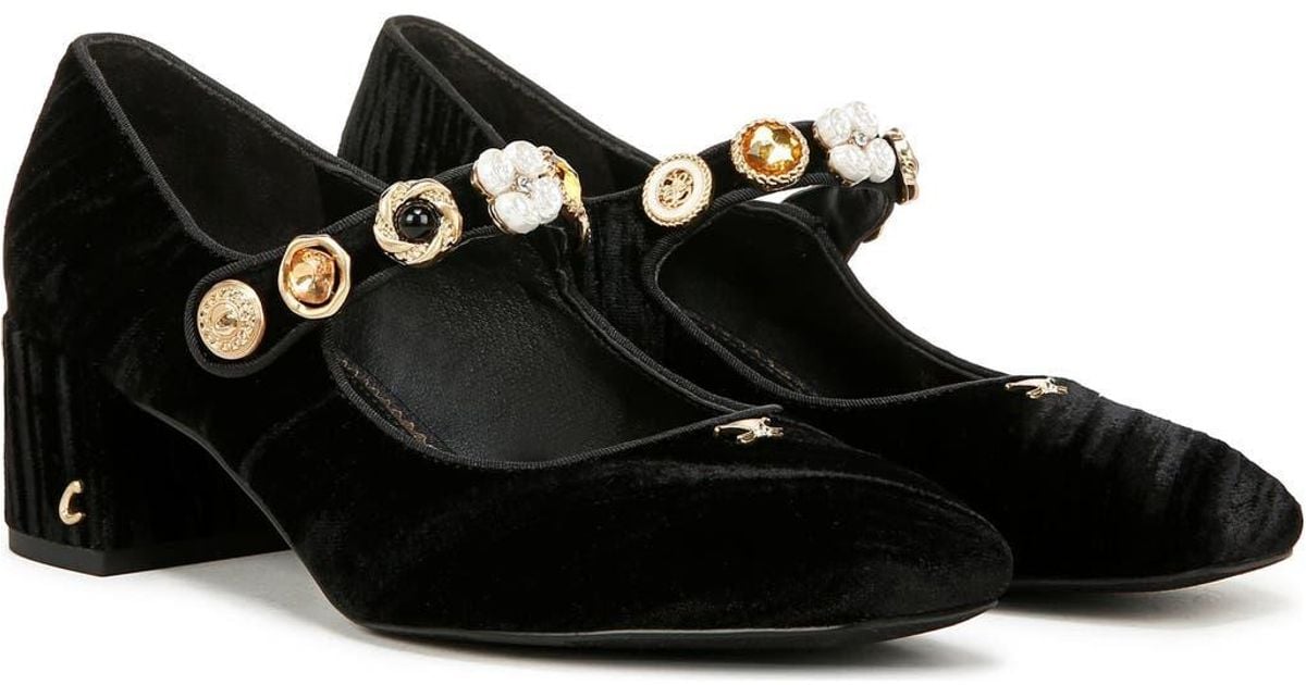 Circus by Sam Edelman Elaine Mary Jane Pump in Black | Lyst