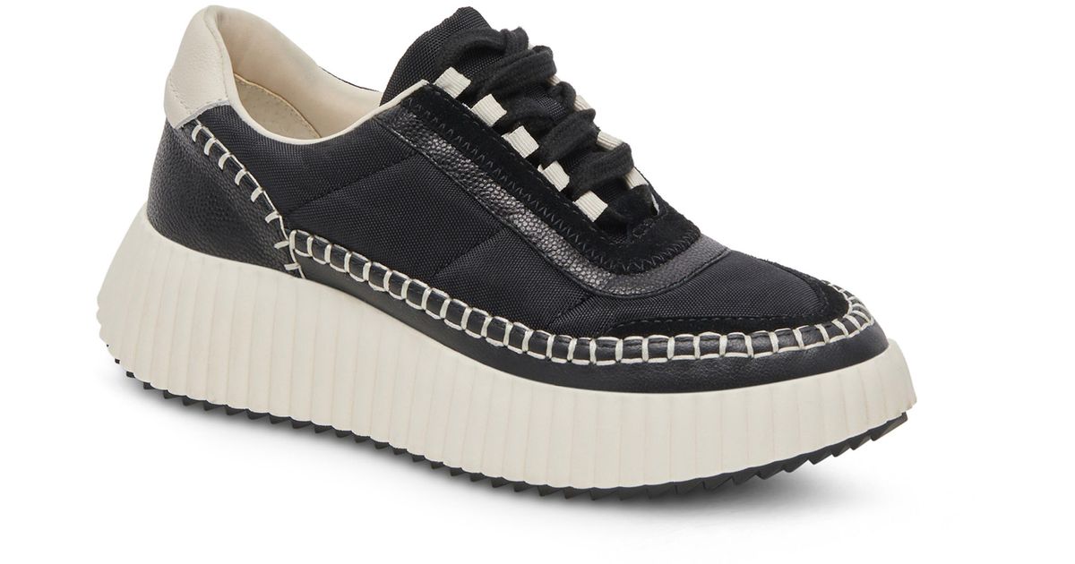 Dolce Vita Dolen Platform Sneaker in White | Lyst Dolce Vita Dolen Platform Sneaker in White | Lyst