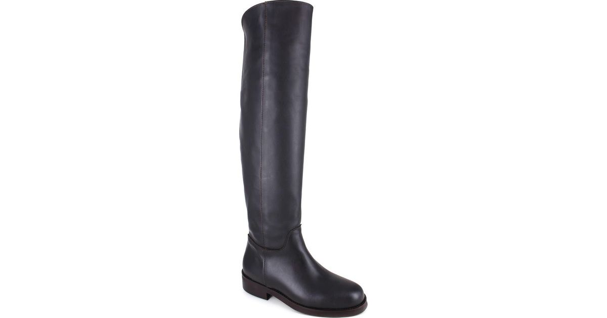 Zigi Sansa Knee High Boot in Black | Lyst
