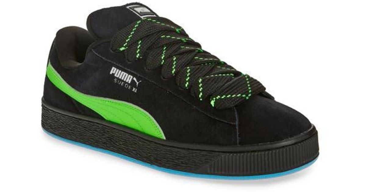PUMA X Mapf1 Suede Xl Neon Energy Sneaker in Green for Men | Lyst