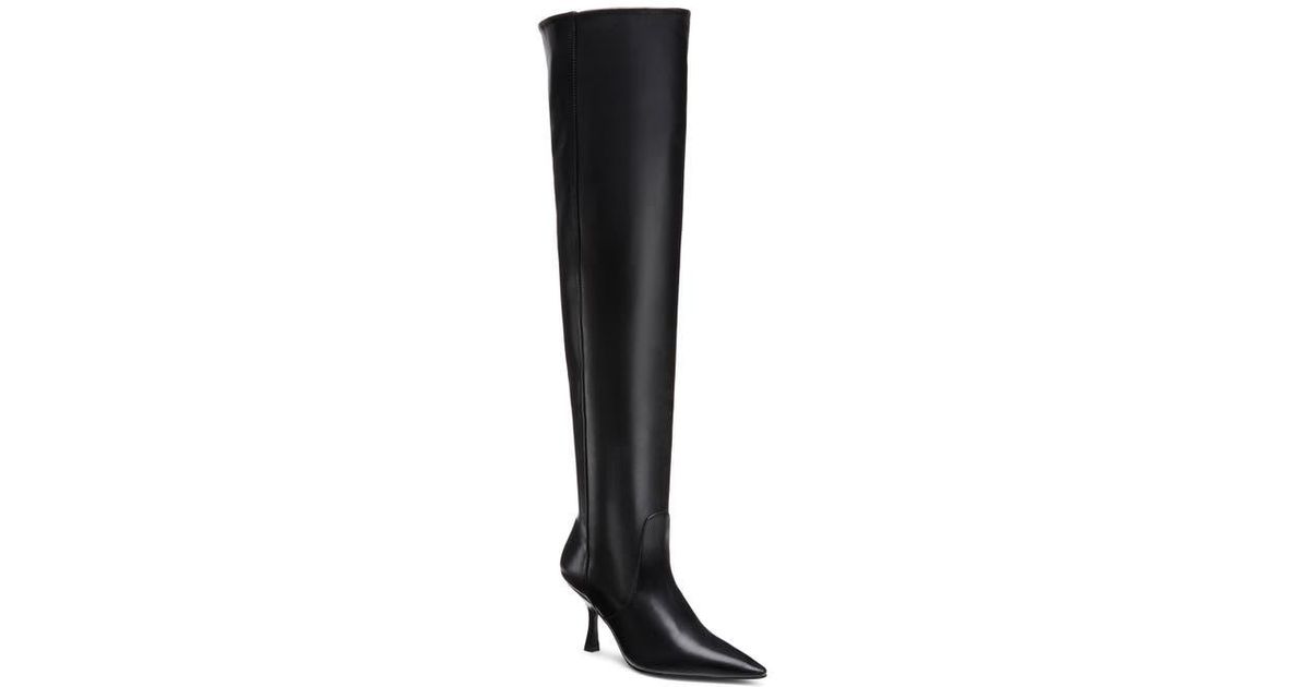 Stuart Weitzman Naomi Over The Knee Boot in Black | Lyst