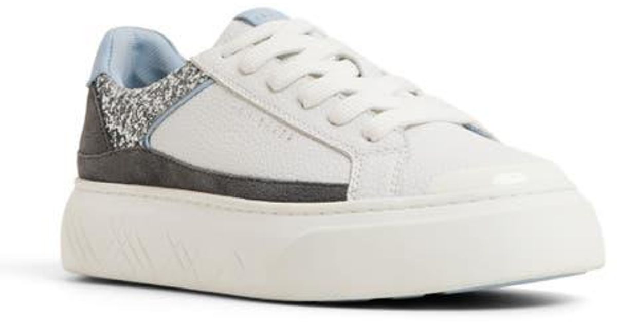 Ted Baker Adison Platform Sneaker in White | Lyst