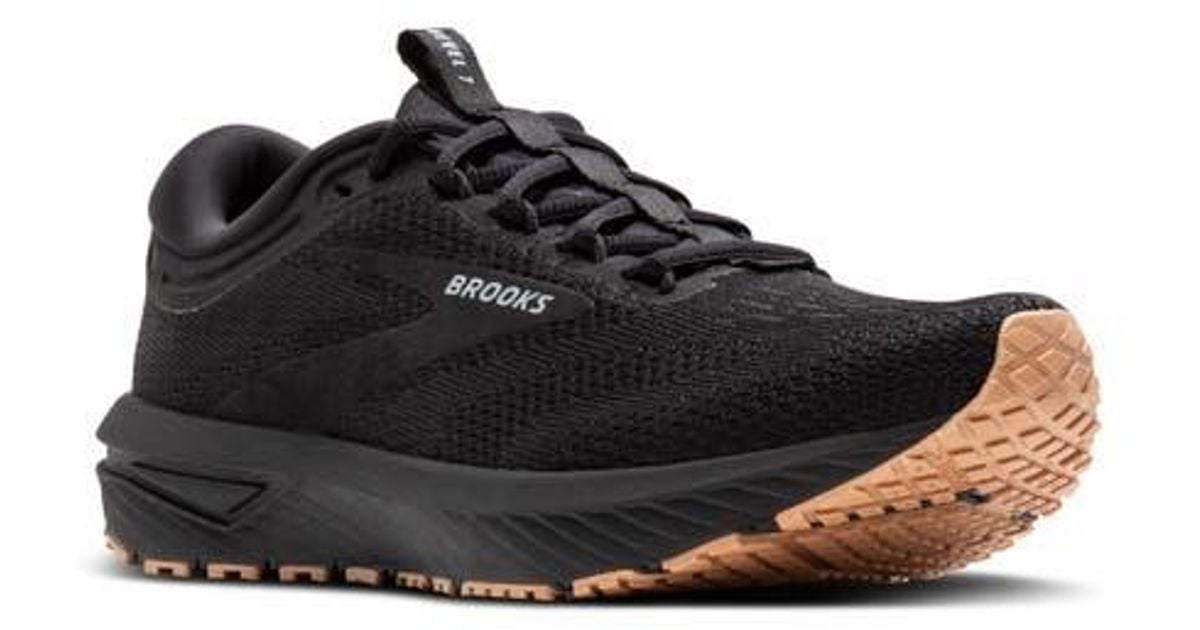 Brooks Revel 7 Hybrid Running Shoe in Black | Lyst