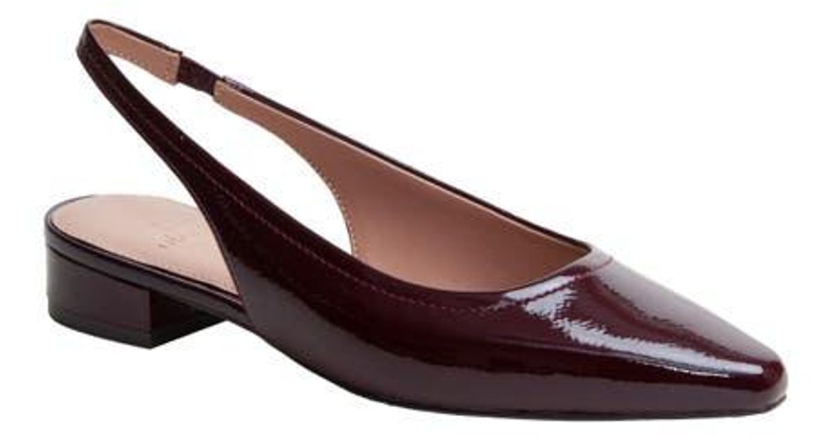 Linea Paolo Cielo Slingback Pump in Brown | Lyst