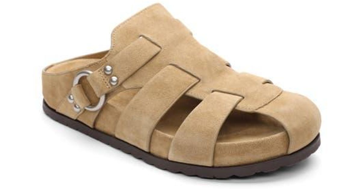 Ash Terry Fisherman Platform Clog in Natural | Lyst