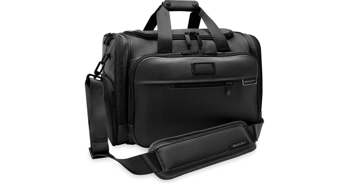 Briggs & Riley Baseline Underseat Duffle Bag in Black for Men | Lyst